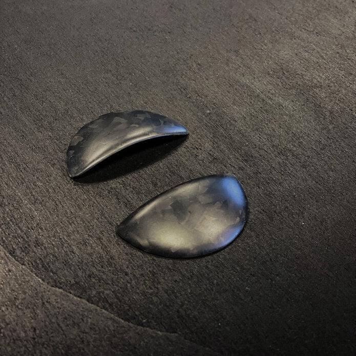 Door Pull Overlays Forged Carbon - MINI R60 Countryman