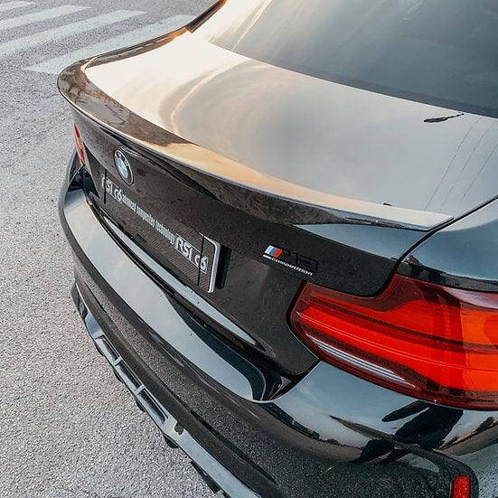 Ducktail Rear Spoiler in Forged Carbon Fiber - BMW F87 M2 & M2C