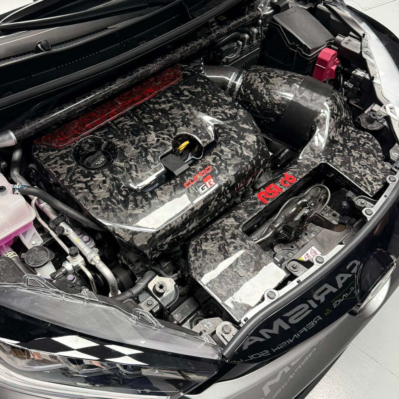 Carbon Fiber Forged Carbon Air Intake for Toyota GR Yaris | RSI c6